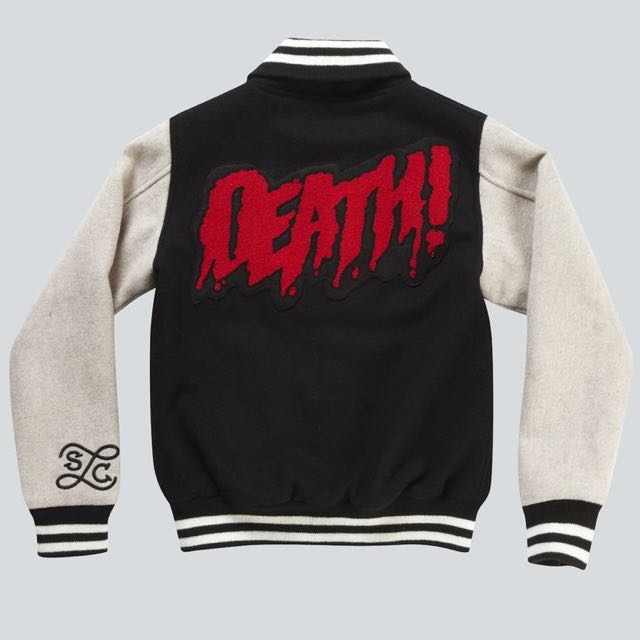 Drop Dead Death! Varsity Jacket, Men's Fashion, Tops & Sets, Hoodies on ...