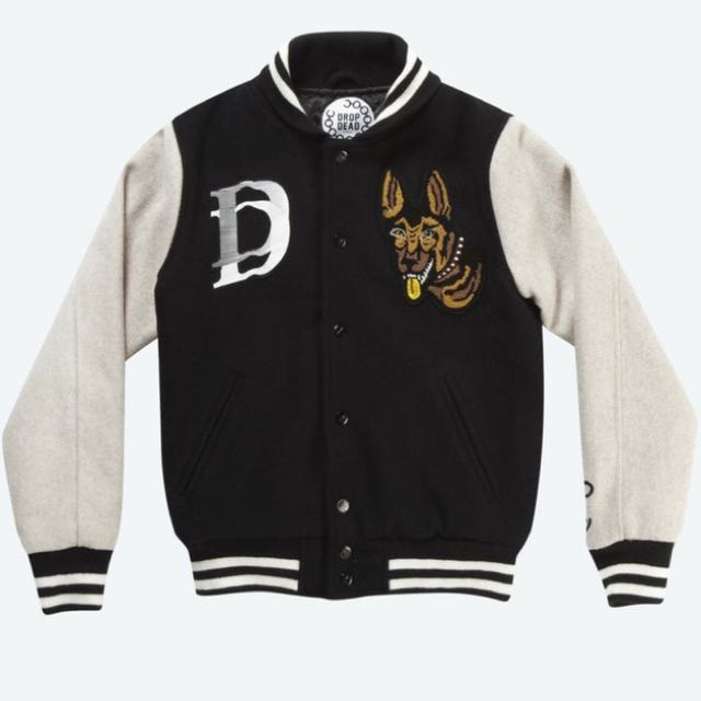 Drop Dead Death! Varsity Jacket, Men's Fashion, Tops & Sets, Hoodies on ...