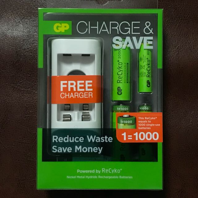 GP rechargeable batteries充電池, 攝影器材, 攝影配件, 電池及充電器 - Carousell