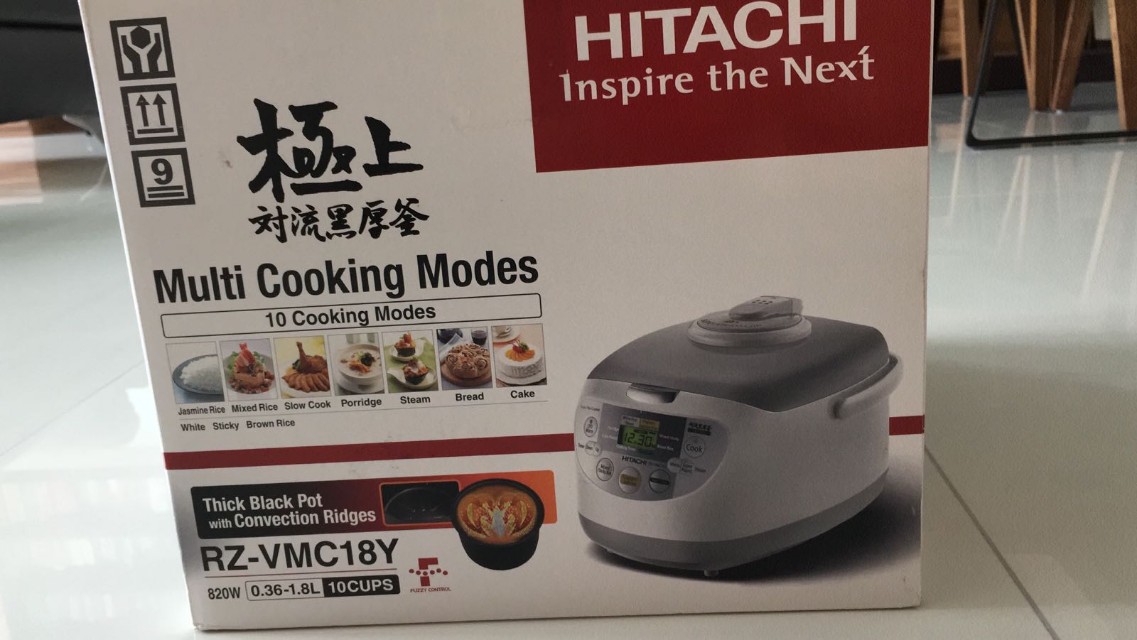 Hitachi Rice Cooker, TV & Home Appliances, Kitchen Appliances, Cookers ...