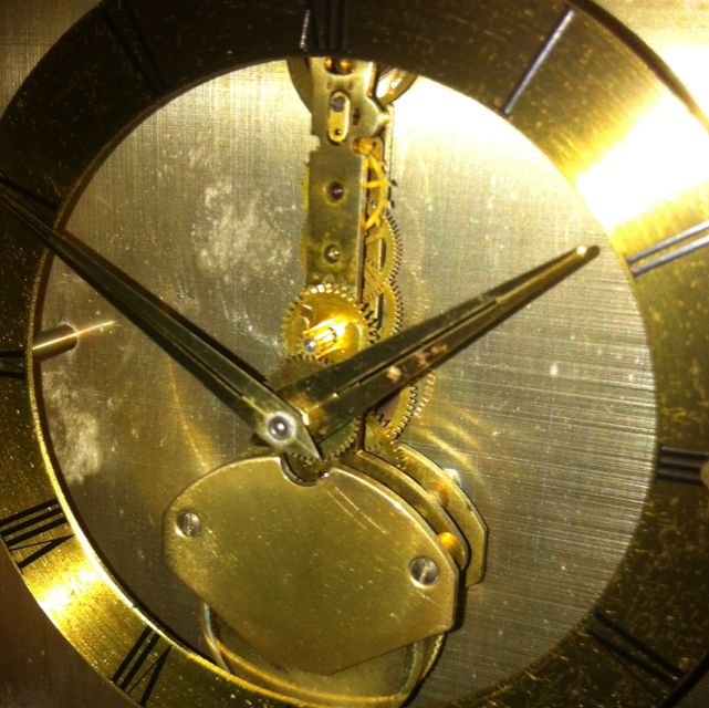 Rare J Kaiser In Line Movement Clock, Hobbies & Toys, Memorabilia ...