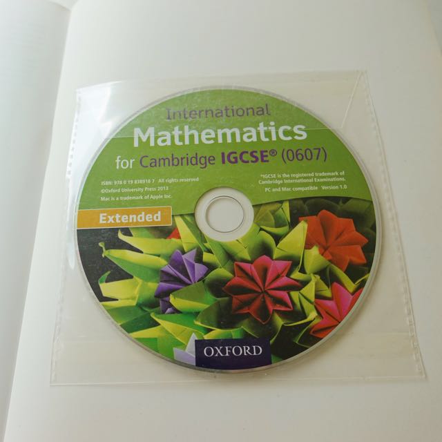 International Mathematics (0607) Cambridge IGCSE, Hobbies & Toys, Books ...