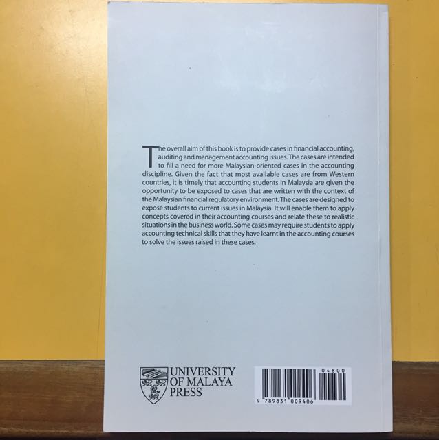 Malaysian Accounting Case Studies Hobbies Toys Books Magazines