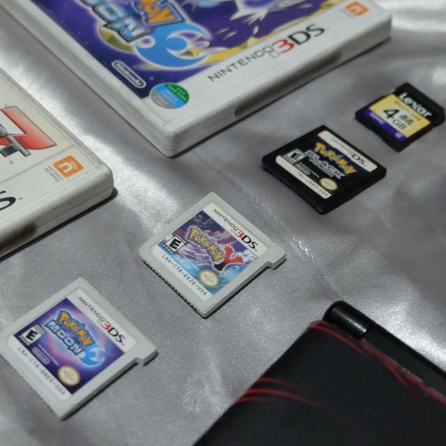 NINTENDO 3DS XL in Shiny Charizard Skin Plus 3 Pokemon Games!, Video ...