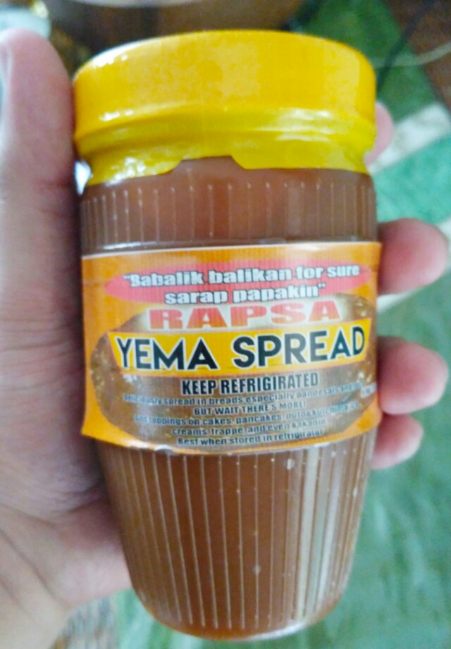 Rapsa Yema Spread, Food & Drinks, Packaged & Instant Food on Carousell