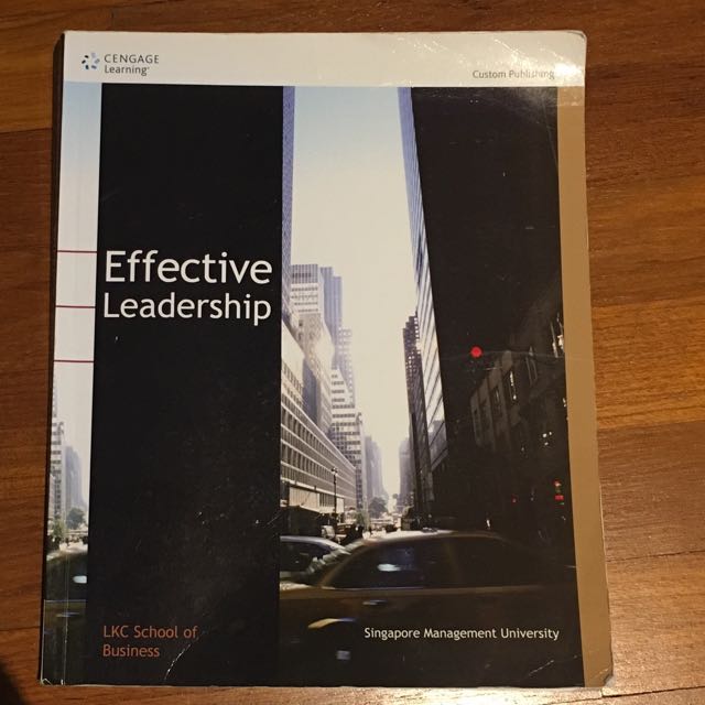 SMU Effective Leadership Textbook by Cengage Learning, Hobbies & Toys ...