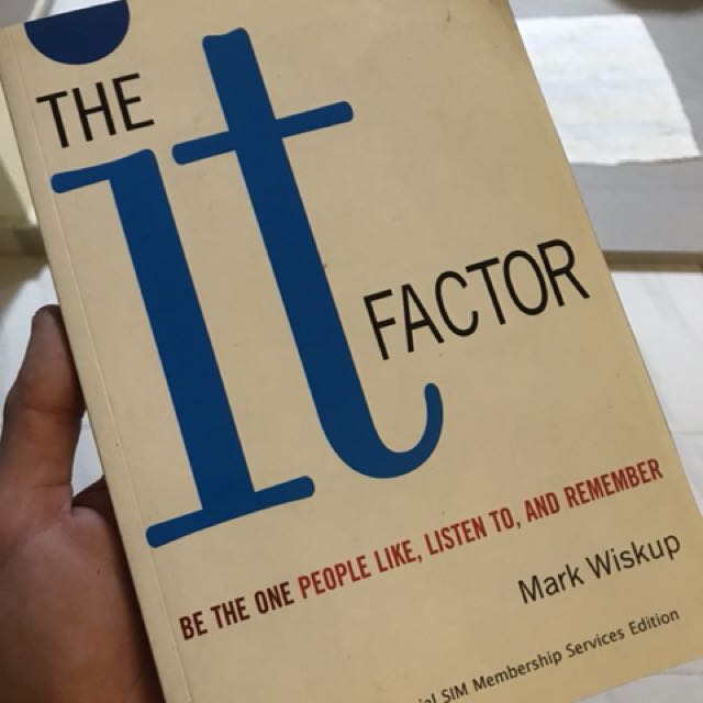 The it factor, Hobbies & Toys, Books & Magazines, Fiction & Non-Fiction ...