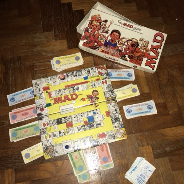 The MAD game, Toys & Games, Board Games & Cards on Carousell