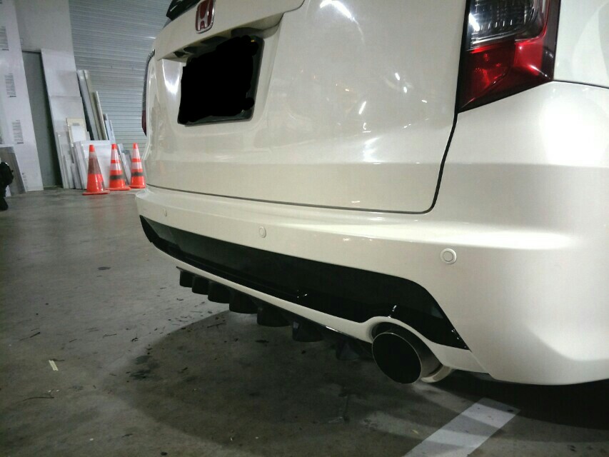 Universal Car Rear Diffuser, Everything Else on Carousell