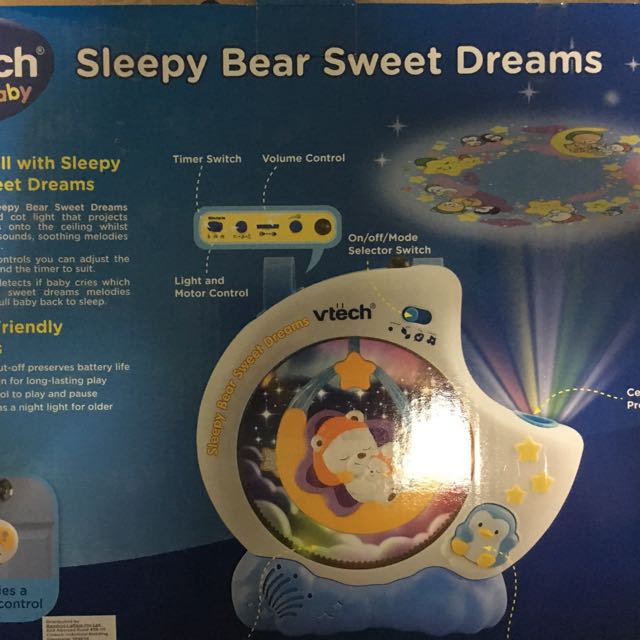 Vtech sleepy bear dream, Babies & Kids, Infant Playtime on Carousell