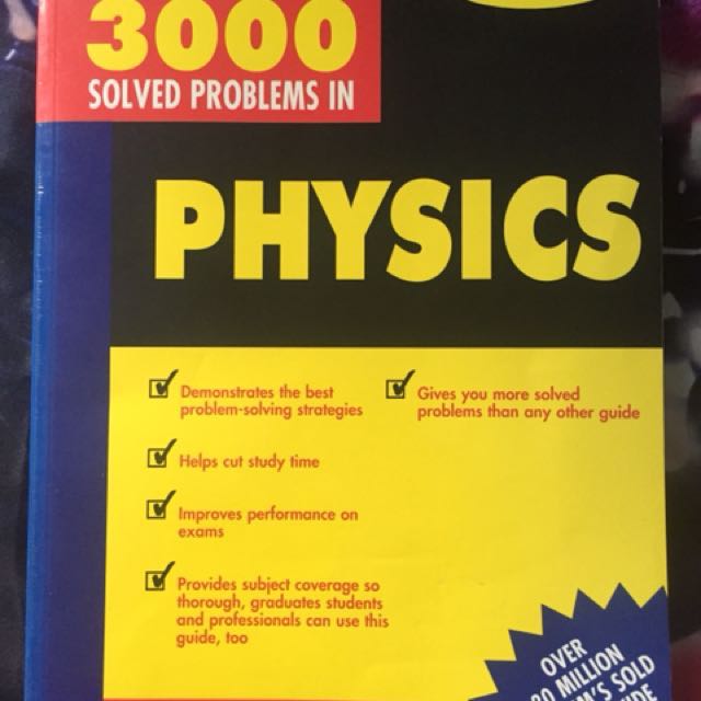 3000-solved-problems-in-physics-books-stationery-textbooks-on-carousell