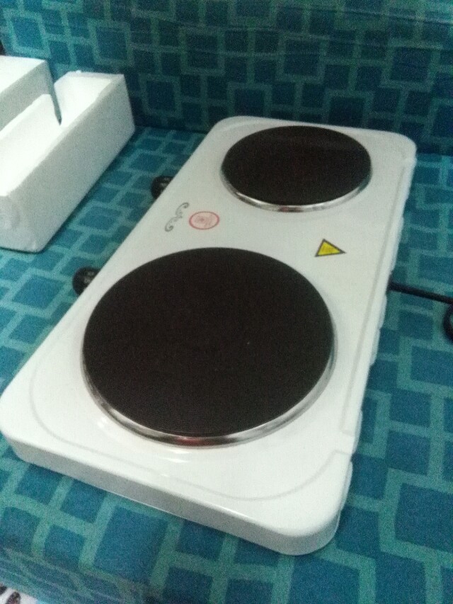 American Heritage Electric stove double hot plate, TV & Home Appliances ...