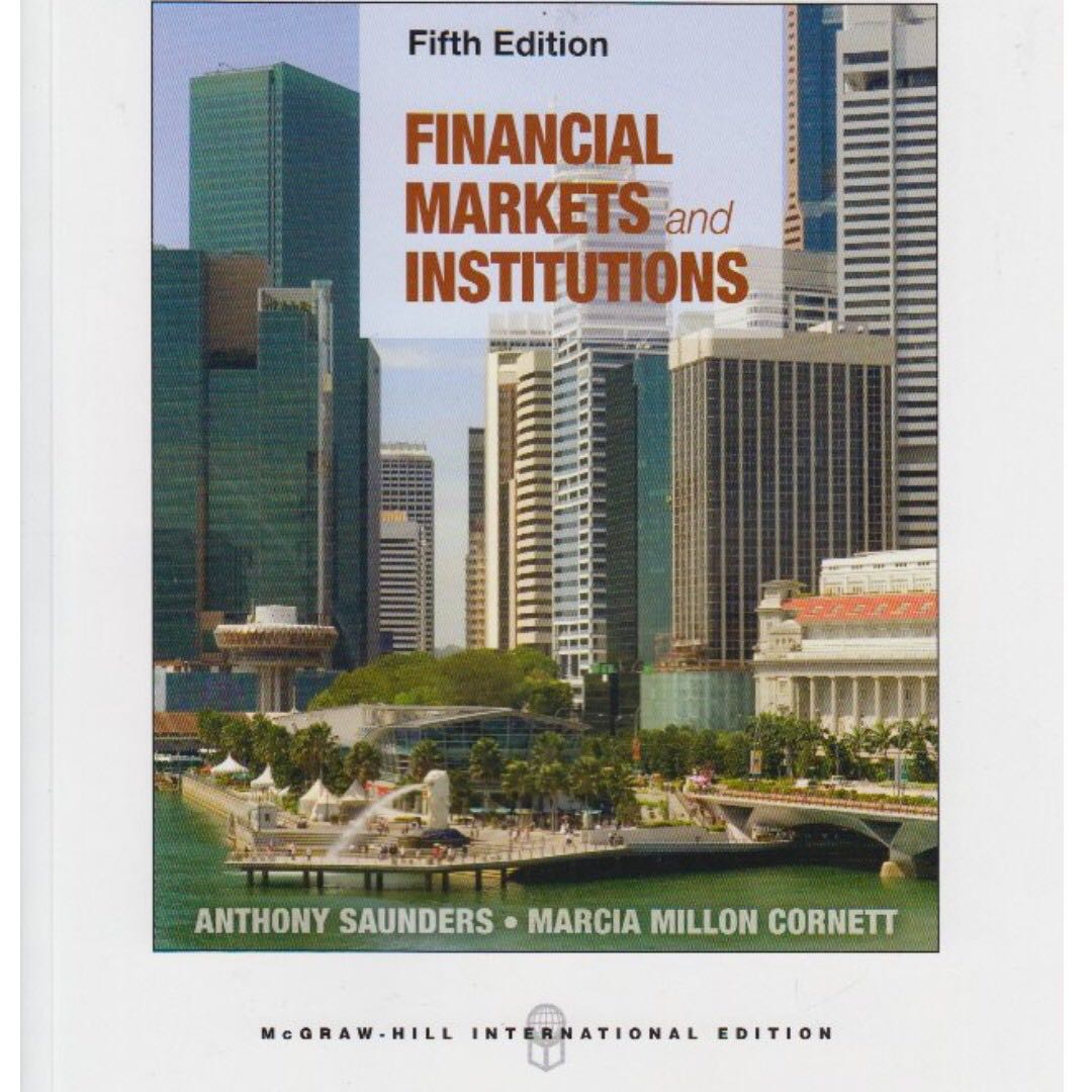 Financial Markets and Institutions (International 5th Edition) by ...