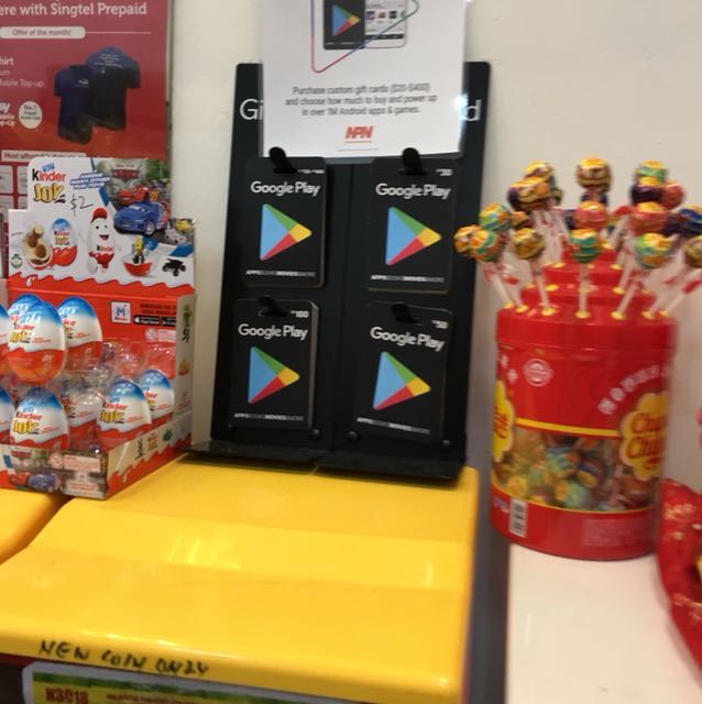 Google play gift cards 30, 50, 100, Tickets & Vouchers, Vouchers on ...