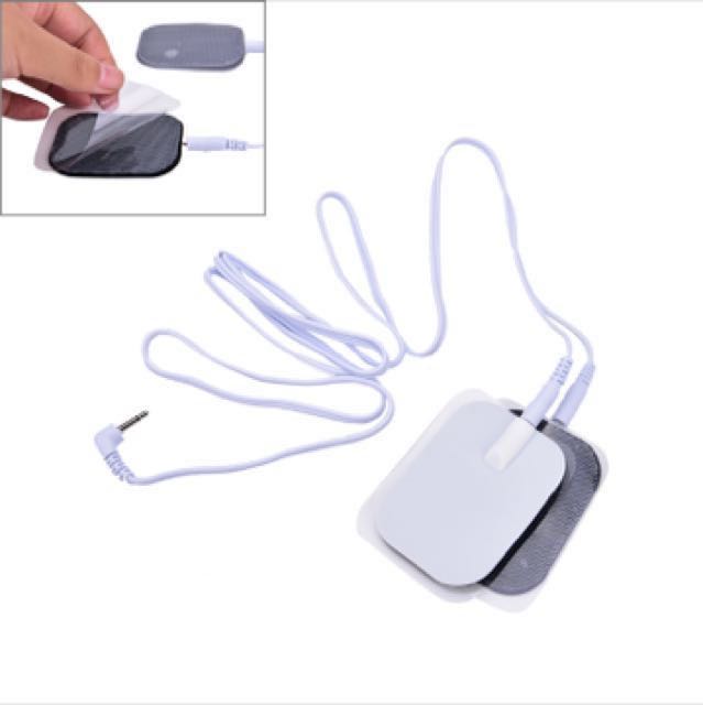 INSTOCK Electrode Pad Wire Connector for Massage/Nuskin Galvanic Spa ...