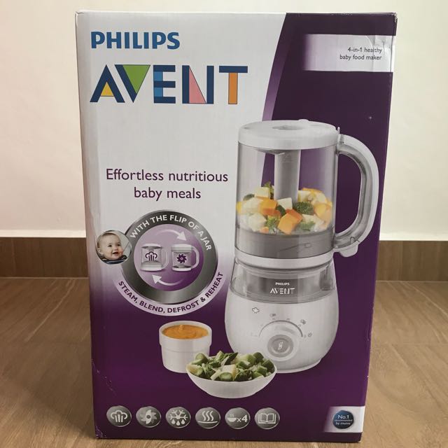 Philips Avent 4 IN 1 Healthy Baby Food Maker, Babies & Kids, Nursing ...