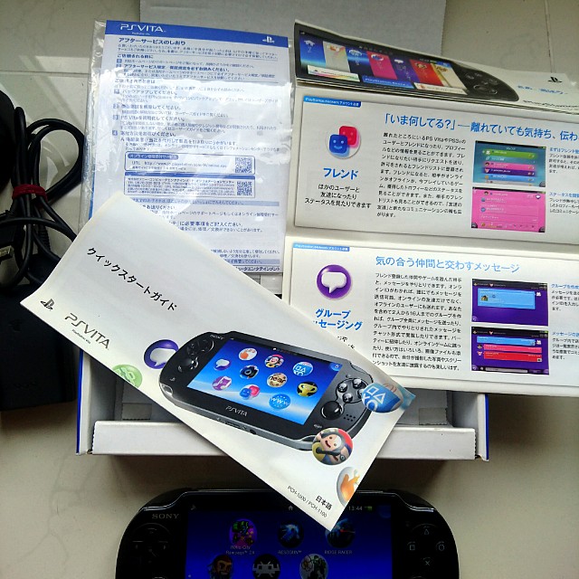 PlayStation Vita 1000 Made in Japan Oled 3.60 Henkaku Enso Modded ...