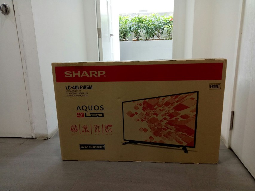 NEW SHARP LED TV 40 INCH from lucky draw, TV & Home Appliances, TV ...