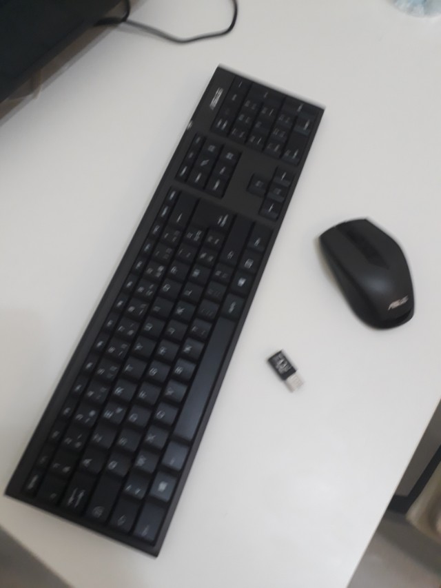 Asus Wireless keyboard & mouse 2.4G, Computers & Tech, Parts & Accessories, Mouse & Mousepads on ...