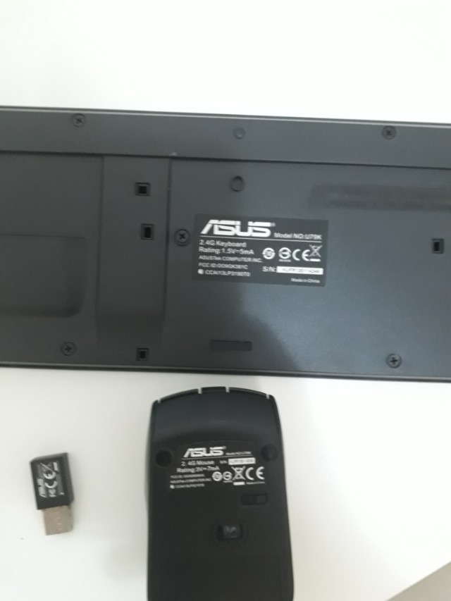 Asus Wireless keyboard & mouse 2.4G, Computers & Tech, Parts & Accessories, Mouse & Mousepads on ...