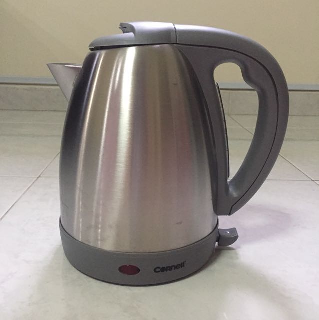 BN Cornell Cordless Kettle CKG19SIL, TV & Home Appliances, Kitchen ...