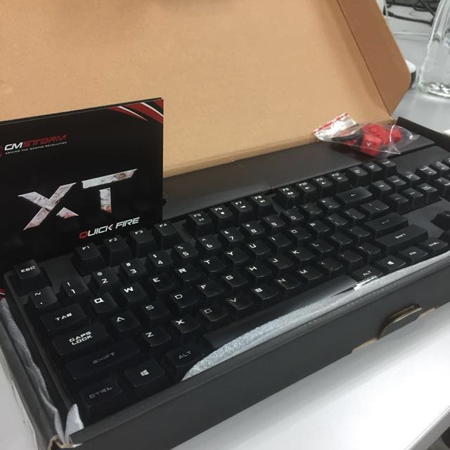 CM Storm QuickFire XT Mechanical Keyboard (Cherry MX Blue), Computers ...