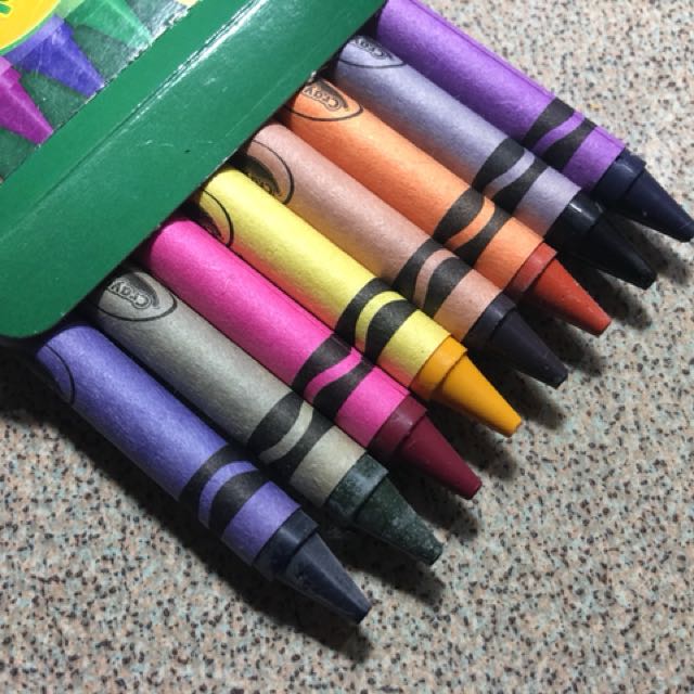 Crayola Fabric Crayons Set of 8, Hobbies & Toys, Stationary & Craft ...