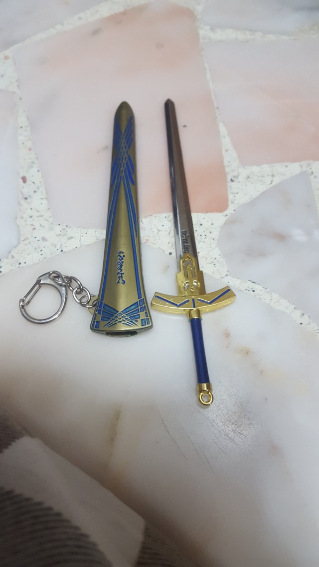 Excalibur from Fate Stay Night, Hobbies & Toys, Toys & Games on Carousell