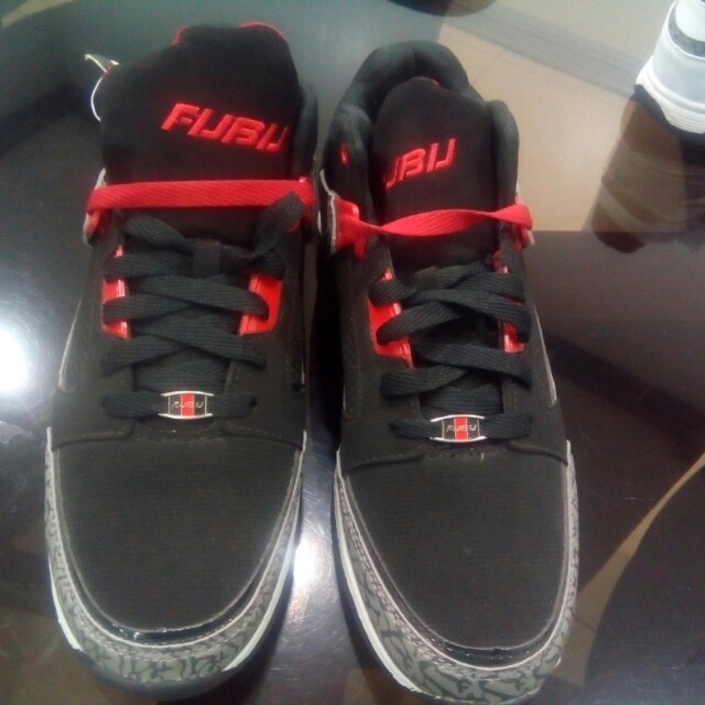 FUBU black rubber shoes for Men, Men's Fashion, Footwear, Dress Shoes on Carousell