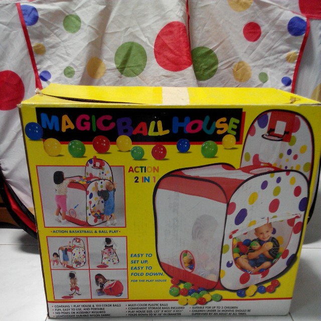 Magic Ball House, Hobbies & Toys, Toys & Games on Carousell