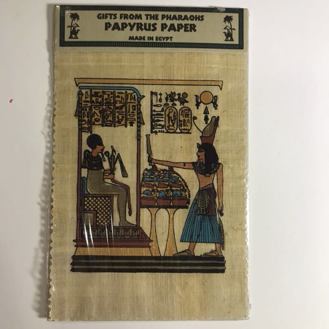 Papyrus Paper from Egypt, Hobbies & Toys, Memorabilia & Collectibles ...