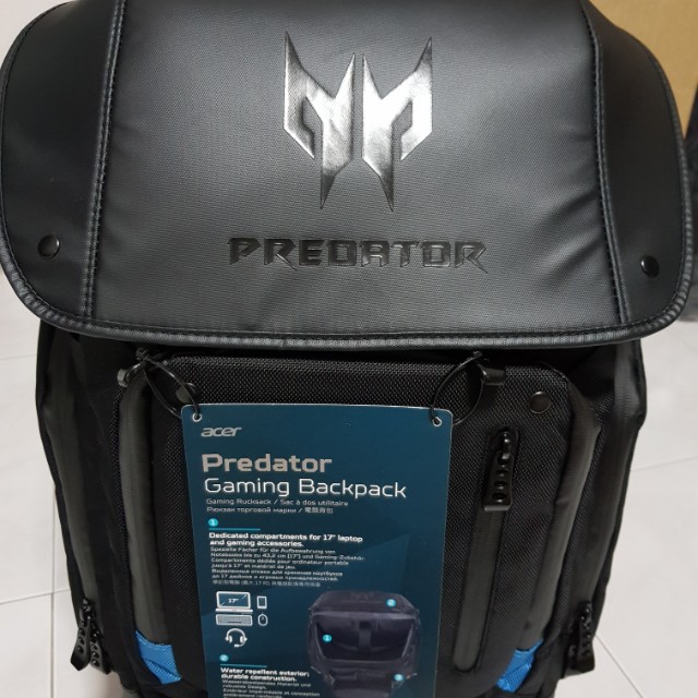 Predator Gaming Backpack, Men's Fashion, Bags, Backpacks on Carousell