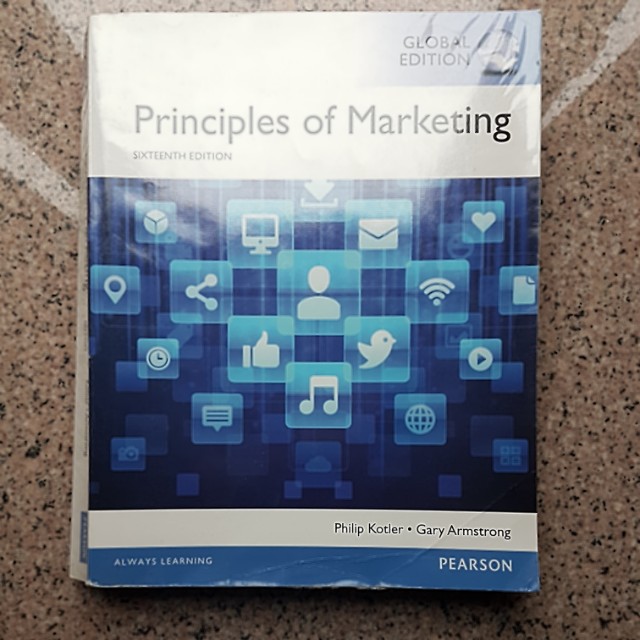 Principles of Marketing (16th edition), Hobbies & Toys, Books ...