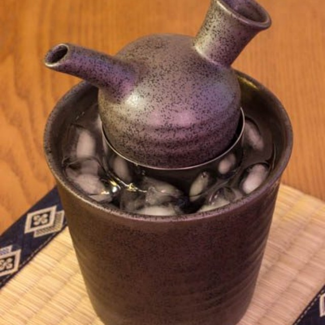 *NEW* Sake Flask Warmer / Cooler Set Mino Ware Black., TV & Home ...