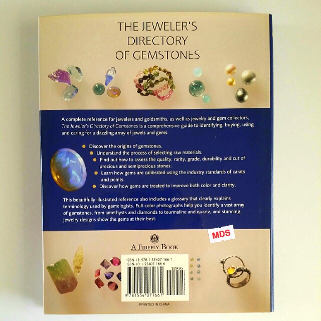 The Jeweller's Directory of Gemstones by Judith Crowe (Adult Non ...