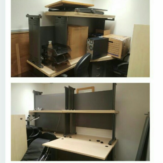 2nd hand office table, Furniture & Home Living, Furniture, Tables ...