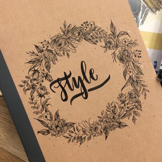 Customised Name Lettering & Design, Hobbies & Toys, Stationery & Craft ...