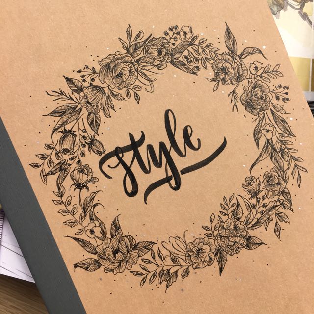 Customised Name Lettering & Design, Hobbies & Toys, Stationery & Craft ...