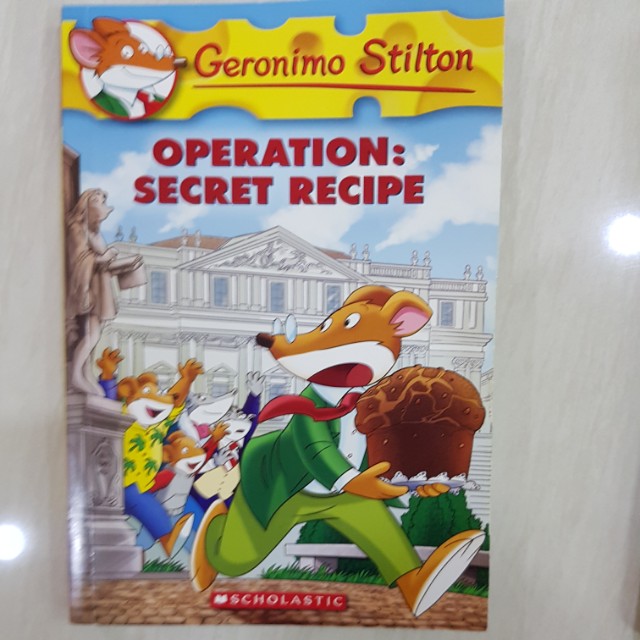 Geronimo Stilton Operation: Secret Recipe, Hobbies & Toys, Books ...