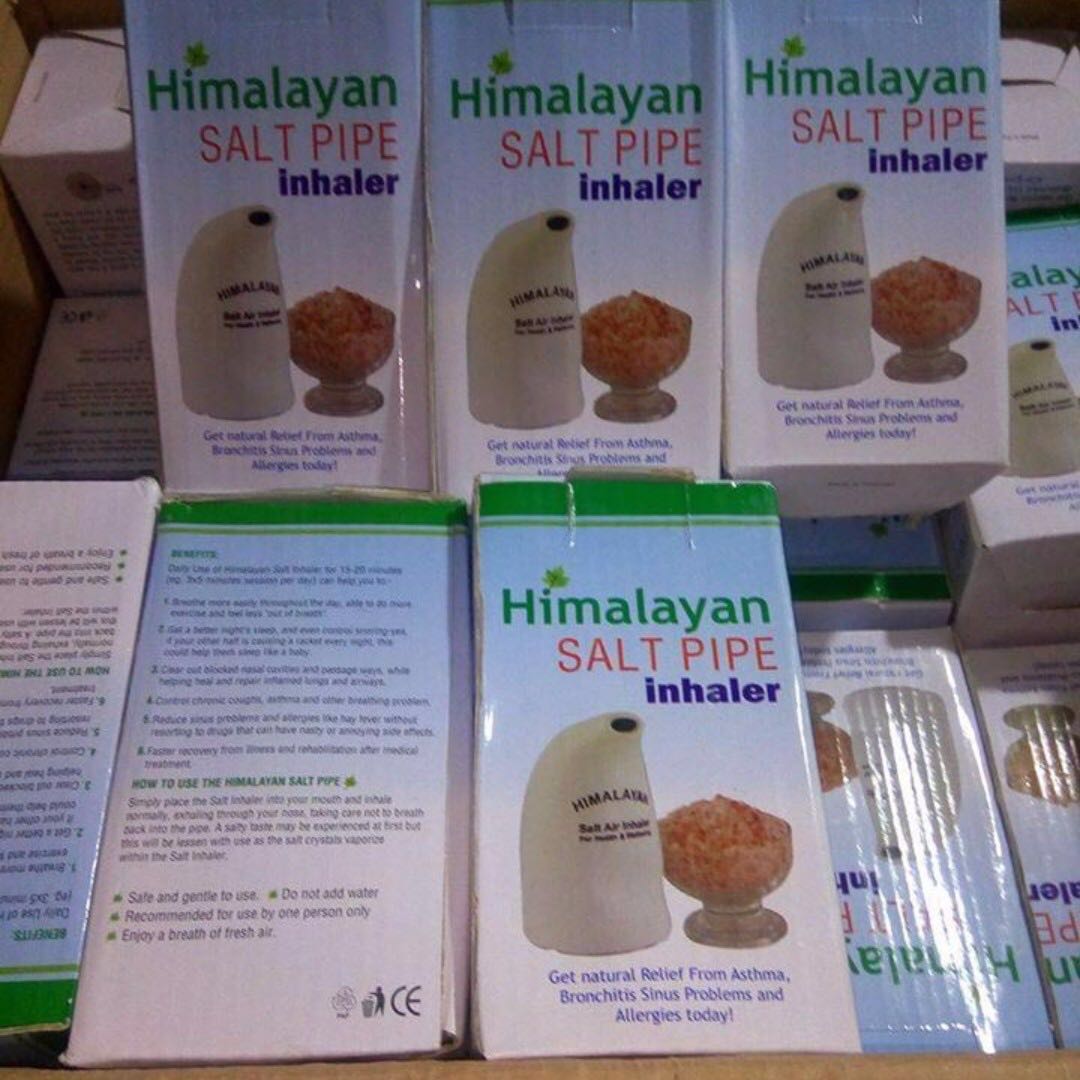 Himalayan Salt Pipe Inhaler, Beauty & Personal Care, Foot Care on Carousell