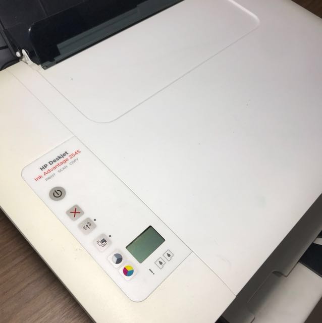 HP Deskjet Ink Advantage 2545 Wireless Multi-function Inkjet Printer ...