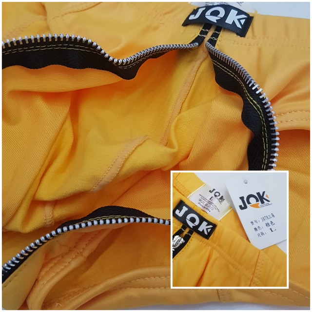JQK Toto Momo Mens Underwear Faux Leather Zipper Brief, Men's Fashion, Bottoms, New Underwear on ...