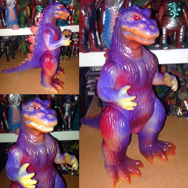 M1go 1954 Godzilla glow custom, Hobbies & Toys, Toys & Games on Carousell