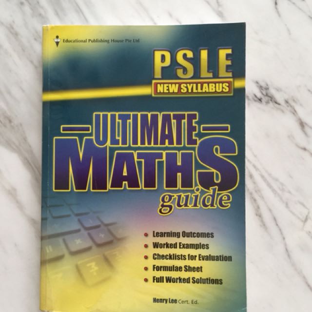 PSLE Ultimate Maths Guide (EPH), Hobbies & Toys, Books & Magazines ...