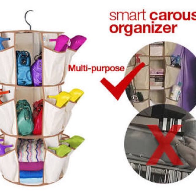 SMART CAROUSEL ORGANIZER, Furniture & Home Living, Home Improvement ...