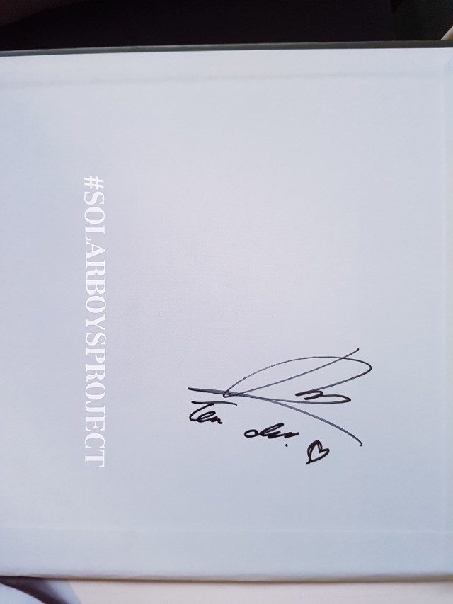 Tae Darvid Signed Photobook, Hobbies & Toys, Memorabilia & Collectibles ...