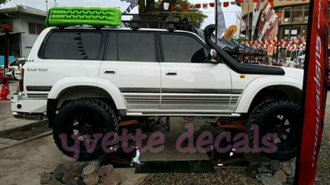 Toyota land cruiser 80 sticker decals ORIGINAL, Car Parts & Accessories ...