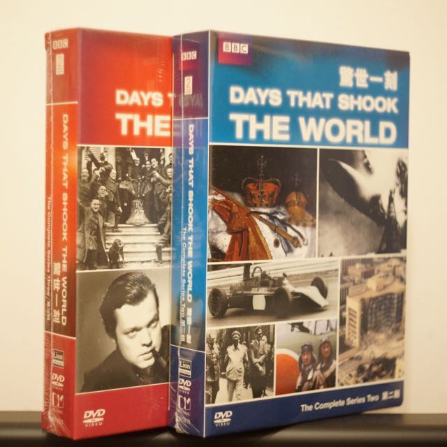 驚世一刻 (第2，3輯）days that shook the world, 興趣及遊戲, 收藏品及紀念品, 明星周邊 - Carousell