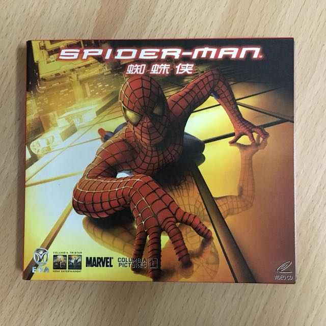 蜘蛛俠 SPIDER-MAN VCD, 興趣及遊戲, 音樂樂器 & 配件, 音樂與媒體 - CD 及 DVD - Carousell