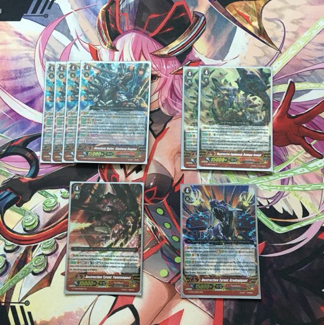 Cardfight Vanguard English Tachikaze Gaia Emperor Deck, Hobbies & Toys ...